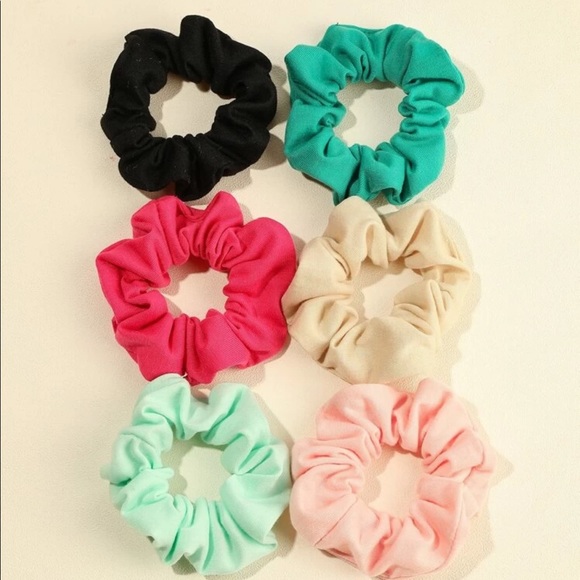 Accessories | 24pcs Multi Color Casual Scrunchies Nwt | Poshmark